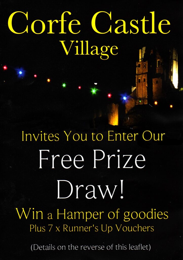 Christmas Prize Draw 2022 – Corfe Castle