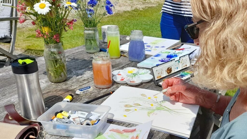 Art and Nature outdoor drawing course at Sandy Hill Arts – Corfe Castle